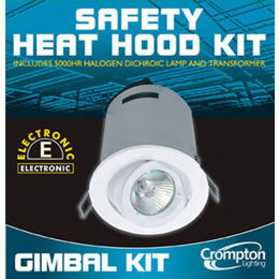 Aluminium Safety Heat Hood Gimbal Low Voltage Downlight Kit | Lighting ...