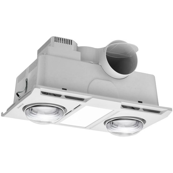 Martec Profile Panel 2: 3-in-1 Heater, Fan & Tri-Colour LED Light ...