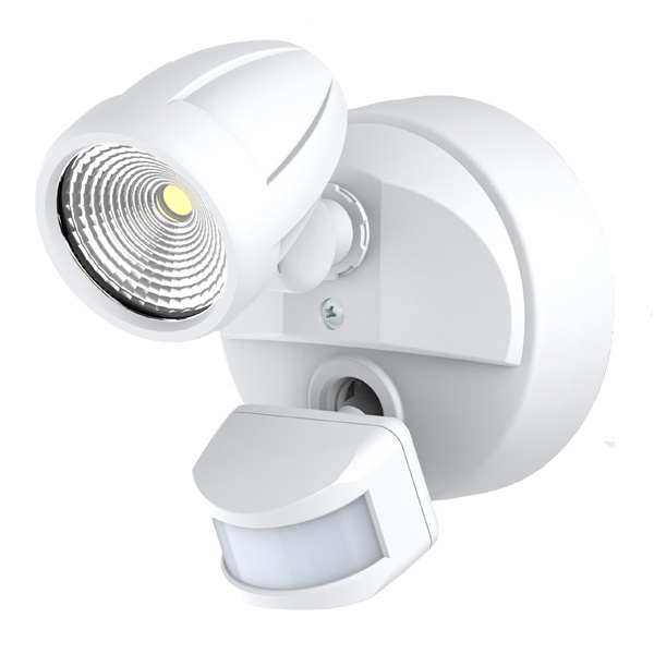 Martec Bandit 12W LED Outdoor Flood Light CCT IP54 Single Spot with ...